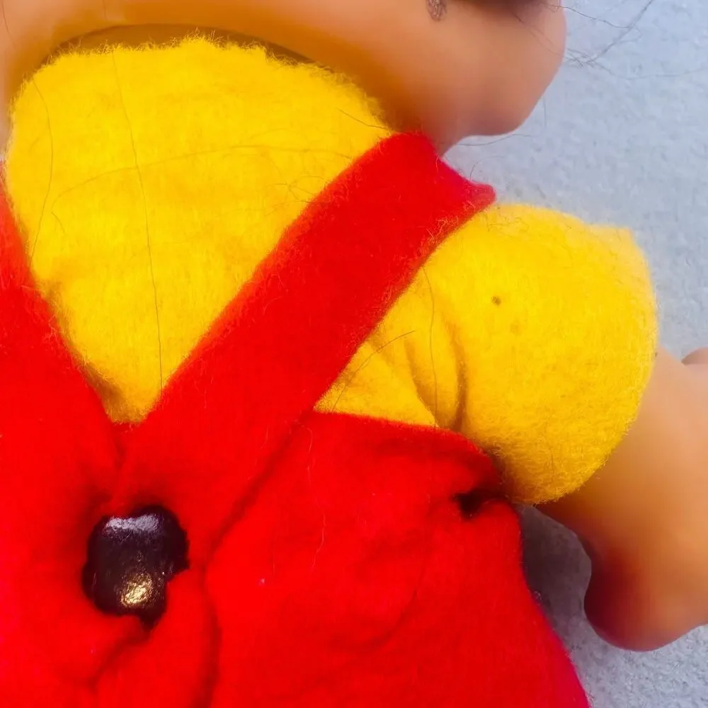 Accents | Vtg 6s Thomas Dam Troll Doll Amber Glass Eyes Hair Original ...